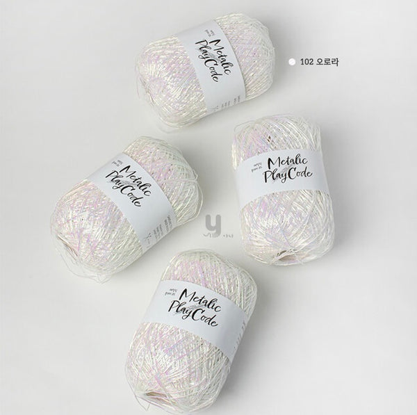 [受注販売]Metalic Play Code(メタリックプレイコード)4玉1セット – ひだまり素材