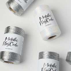 [受注販売]Metalic Play Code(メタリックプレイコード)ミニコーン250g – ひだまり素材